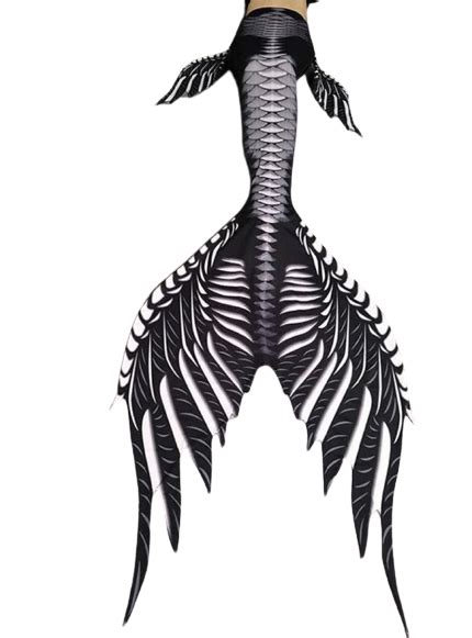 Skeleton Tail Bone Mermaid Tail Mermaids Tribe