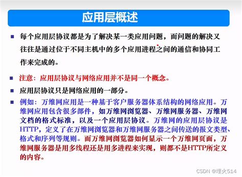 计算机网络 应用层 Csdn博客