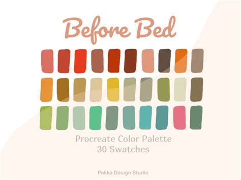 Procreate Color Palette Bundle Bundle · Creative Fabrica