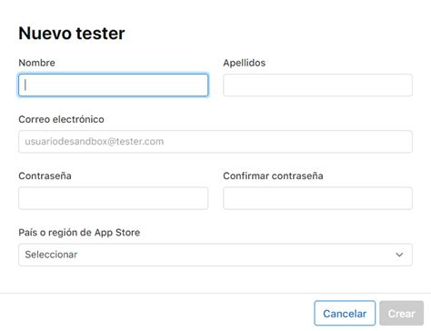 Crear Una Cuenta Sandbox Testing Para Probar Compras In App En Ios