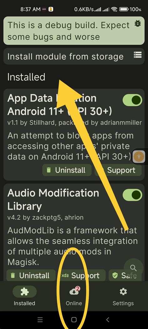 Issue Not Showing Upgradable Modules · Issue 316 · Fox2codefoxmagiskmodulemanager · Github