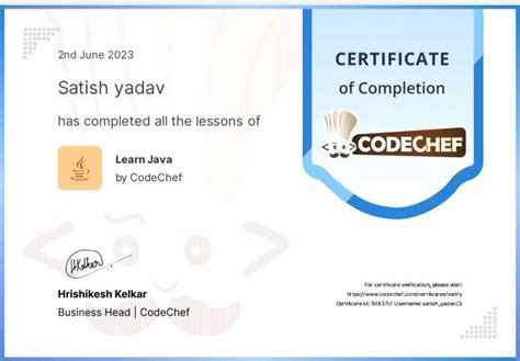 Satish Yadav On Linkedin Java Codechef Codechef Programming Share