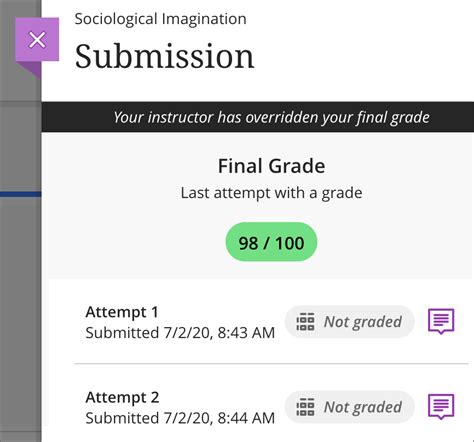 Override Grades