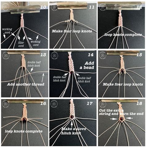 How To Make Beaded Macrame Bracelets Learn Three Knots In One Design