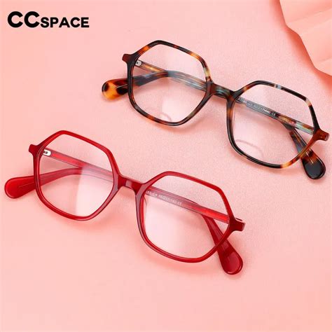 55906 Cute Acetate Spectacle Frame Cat Eye Style Women Glasses Frames