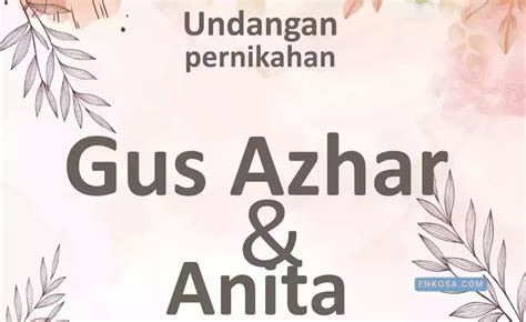 Download Template Undangan Nikah Format Ppt Enkosa