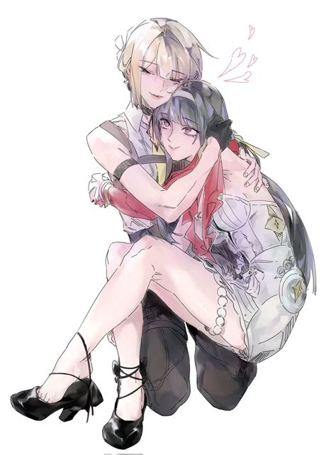 Astra Yao And Evelyn Chevalier Zenless Zone Zero Drawn By Bverjx Td L Zrm Danbooru