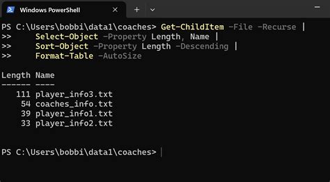 Powershell How To Sort Files In Folder By Size Collecting Wisdom