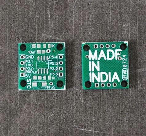 Pcb For Stc8g1k08 Stc8g1k08a 8 Pin Development Board Et7625 Rs 10 00 At ₹ 10 00 Piece New