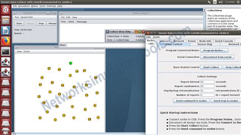 Cooja Simulator Project No 1 Support Collect View In Cooja Tutorial