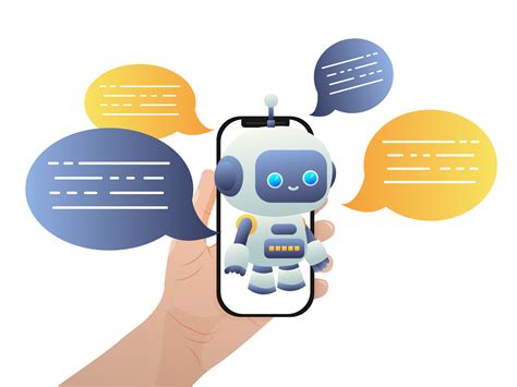 Cute Cartoon Robot Ai Content Generator Chatbot Technology Ai Chat