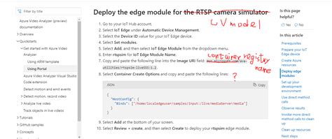 Why Dont See The Exported Cv Module In The Pipeline Json At