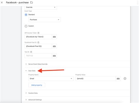 Send User Data To Facebook Capi Facebook Conversion Api Stape Community