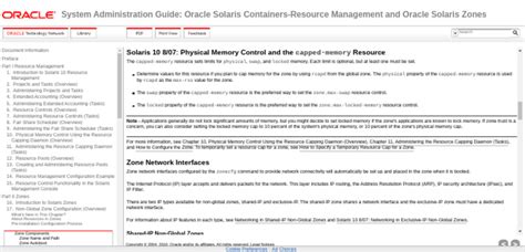 Zone Components System Administration Guide Oracle Solaris