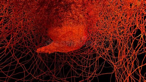 Human Arterial And Venous Circulatory System Vains And Arteries Growth