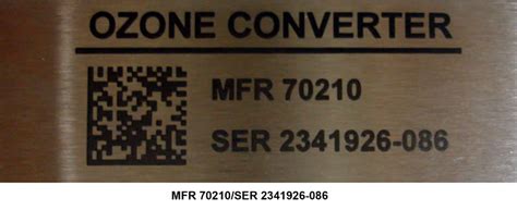 Mil Std 130 Construct 1 Iuid Labels Auburn Wa Jet City Laser