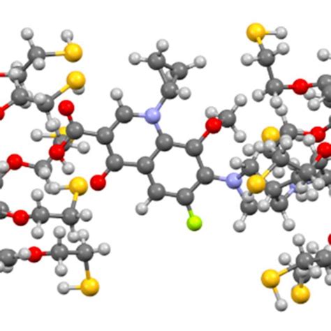 Geometry Optimized Structure Of The 3moxi Complex Download Scientific Diagram