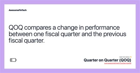 Quarter On Quarter Qoq Definition How To Calculate And Example🐽 Mergulhe No Universo Das