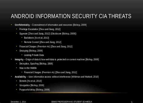static analysis techniques used in android application security goslide