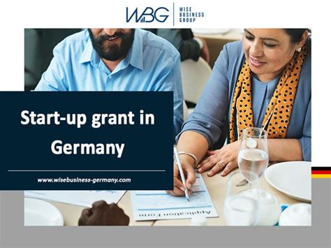 Start Up Grant In Germany Wise Business Group Wbg