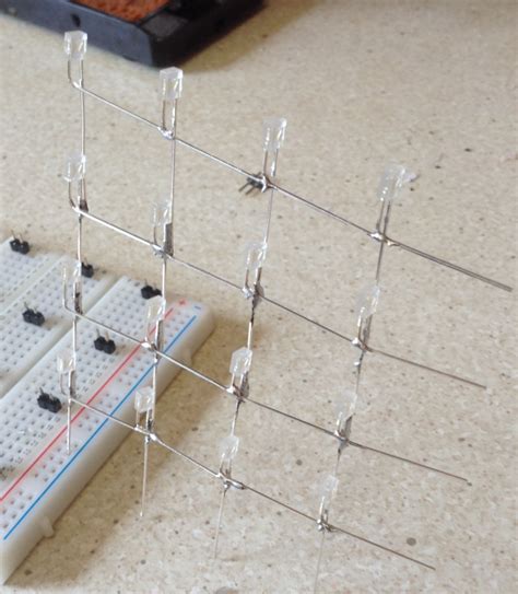 Icstation 4x4x4 Led Cube Shield For Arduino Hardware Build Kevins Blog