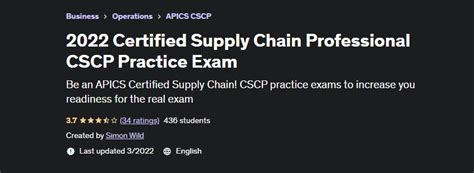 Apics Certified Supply Chain Professional Cscp Certification How To Get