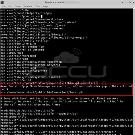 How To Disable The Lfd Excessive Resource Usage Alert In Whmcpanel Linux Vps Hosting