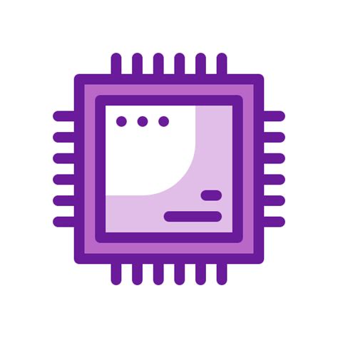 Processor Generic Outline Color Icon