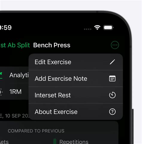 Workout Rest Timer Optimize The Duration In Setgraph