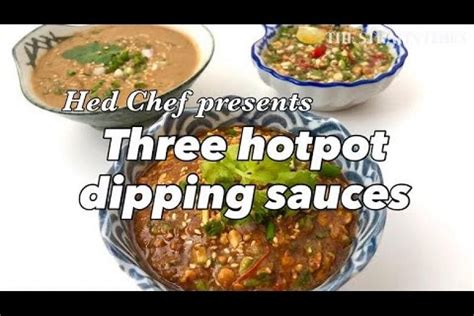 Three Homemade Recipes For Hot Pot Dipping Sauces The Straits Times