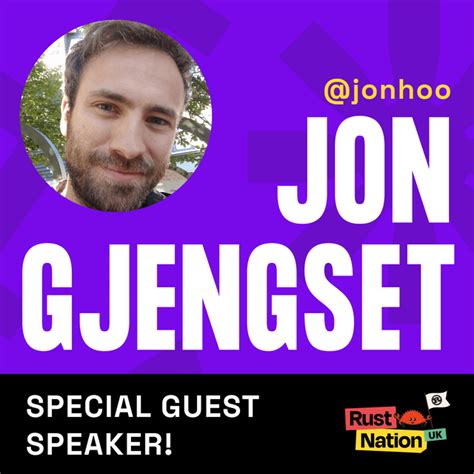 rust nation conference announces its special guest speaker r rust