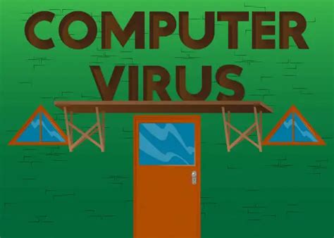 Computer Virus Poster Royalty Free Stock Svg Vector And Clip Art
