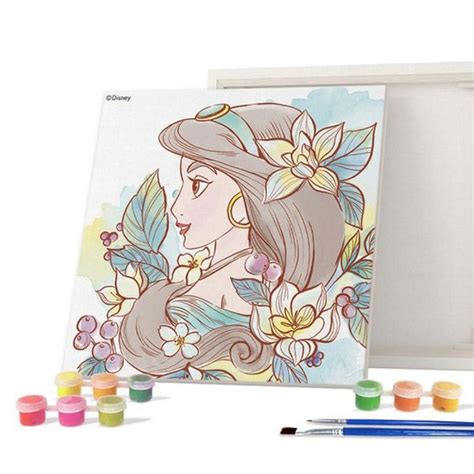 Hobbys 디즈니 그림그리기 세트 프린세스 자스민 20x20 핫트랙스