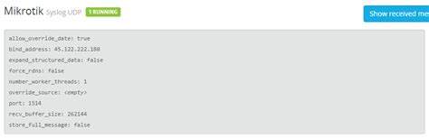 How Can I Received Logs From Mikrotik Router Graylog Add Ons