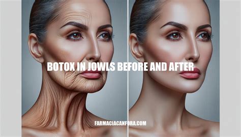 Botox In Jowls Before And After A Comprehensive Guide