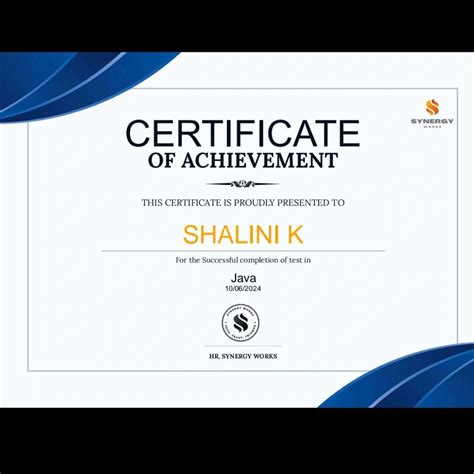 Shalini K On Linkedin Java Learning Synergy