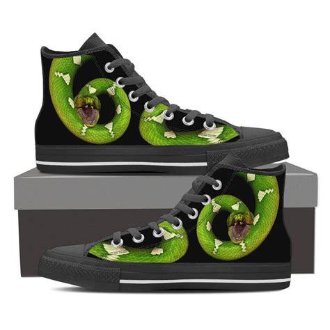 Python Snack Men High Top Your Amazing Design