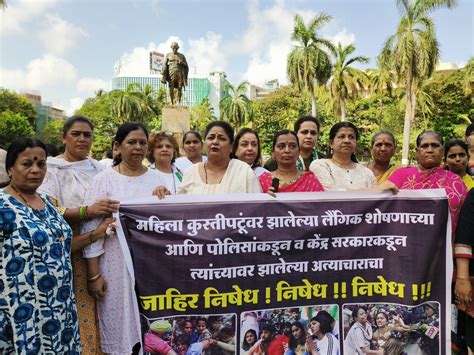 Mumbai Silent Protest Organised To Condemn The Injustice Meted Out To