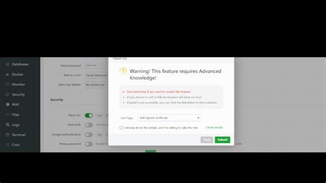 I Cant Install Ssl Aapanel Free Hosting Control Panel One Click Lamp Lemp