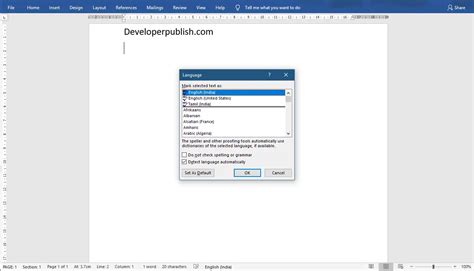 Status Bar In Microsoft Word Microsoft Word Tutorials