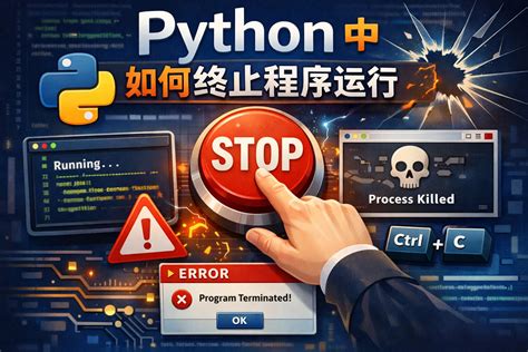 Python 中如何终止运行的程序运行 Python 中如何终止运行的程序运行