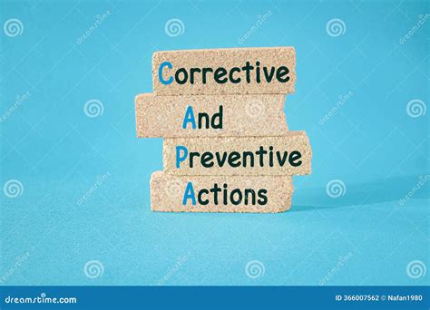 Capa Corrective And Preventive Action Plans Royalty Free Stock Image 84865378