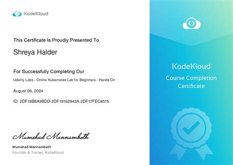 Udemy Labs Online Kubernetes Lab For Beginners Hands On Certificate