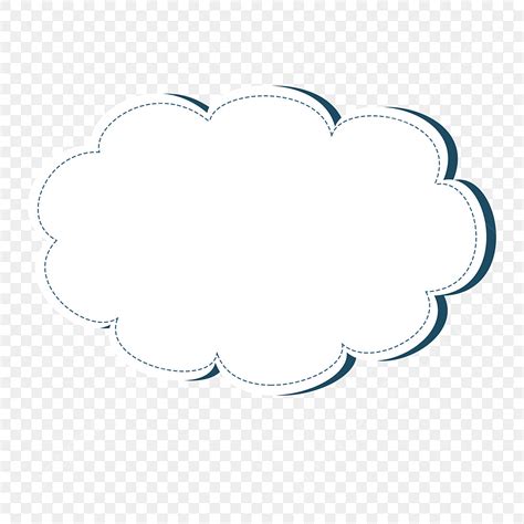 Gambar Kotak Teks Dialog Awan Awan Kartun Kotak Teks Png Transparan Clipart Dan File Psd