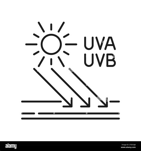 Sunscreen Cosmetics Uva And Uvb Sun Rays Reflection Vector Sunscreen Cosmetics Spf Cream