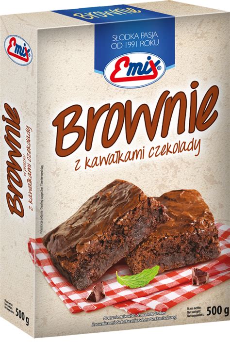 Brownie Z Kawałkami Czekolady Emix