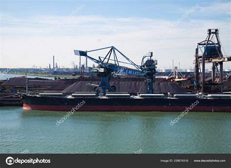 Bauxite Transshipment Rotterdam Port Stock Editorial Photo © Yayimages 259674316