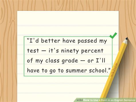 The Best Ways To Use A Dash In An English Sentence WikiHow