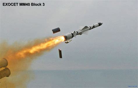 Chegou A Vez Do Exocet Block Iii Poder Naval