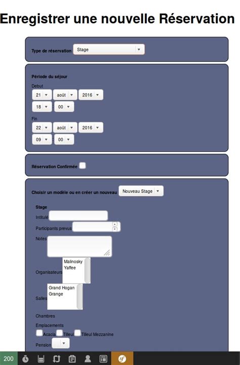 Pré Remplir un Formulaire Symfony PHP